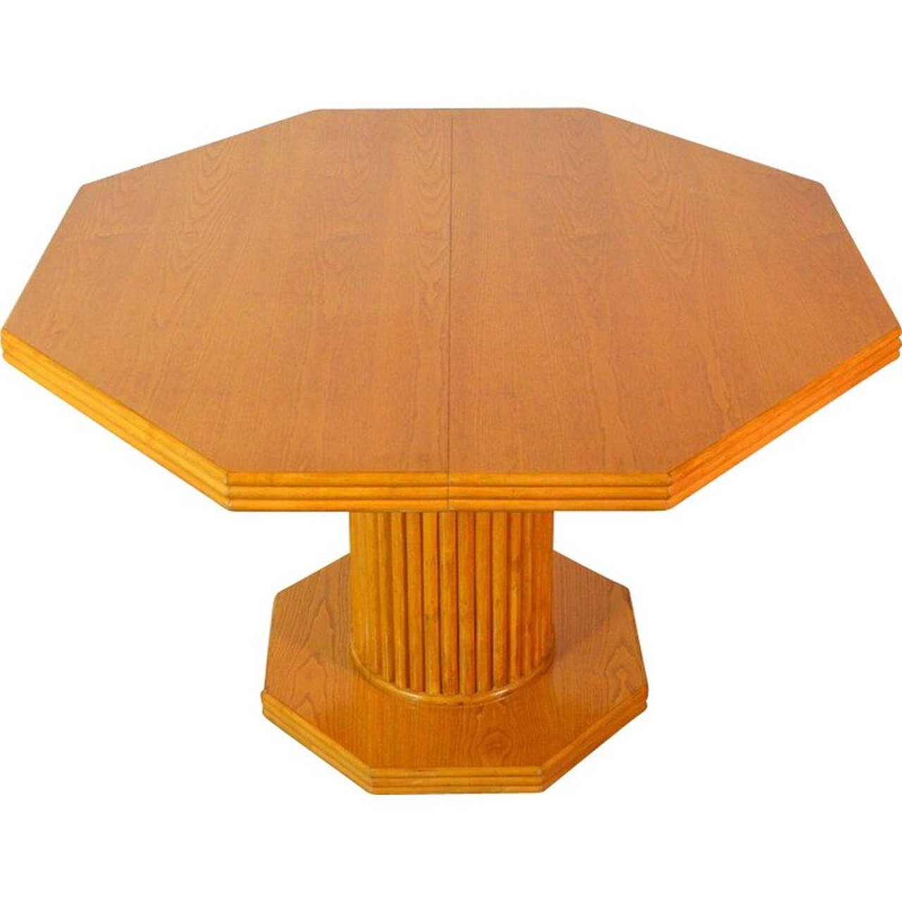 Mid century octagonal table with extension in solid oakwood | €790 ...