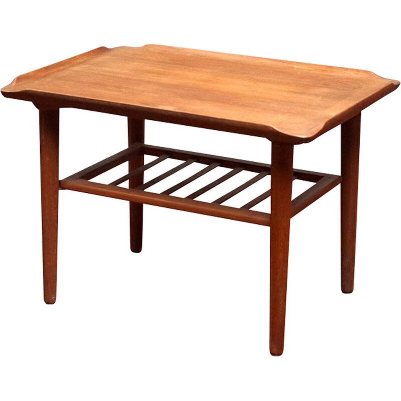 Vintage teak coffee table by Holger Georg Jensen for Cubus, Denmark ...