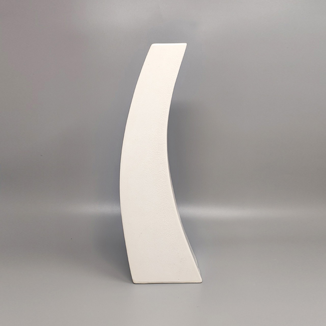 Splendido vaso Space Age bianco in ceramica degli anni '70 di Franco ...