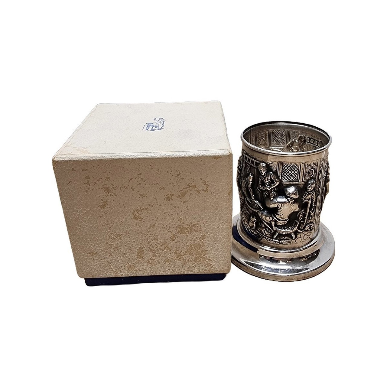 Silver Plated Spoon Vase In Box, 50s/60s | €40 | Whoppah