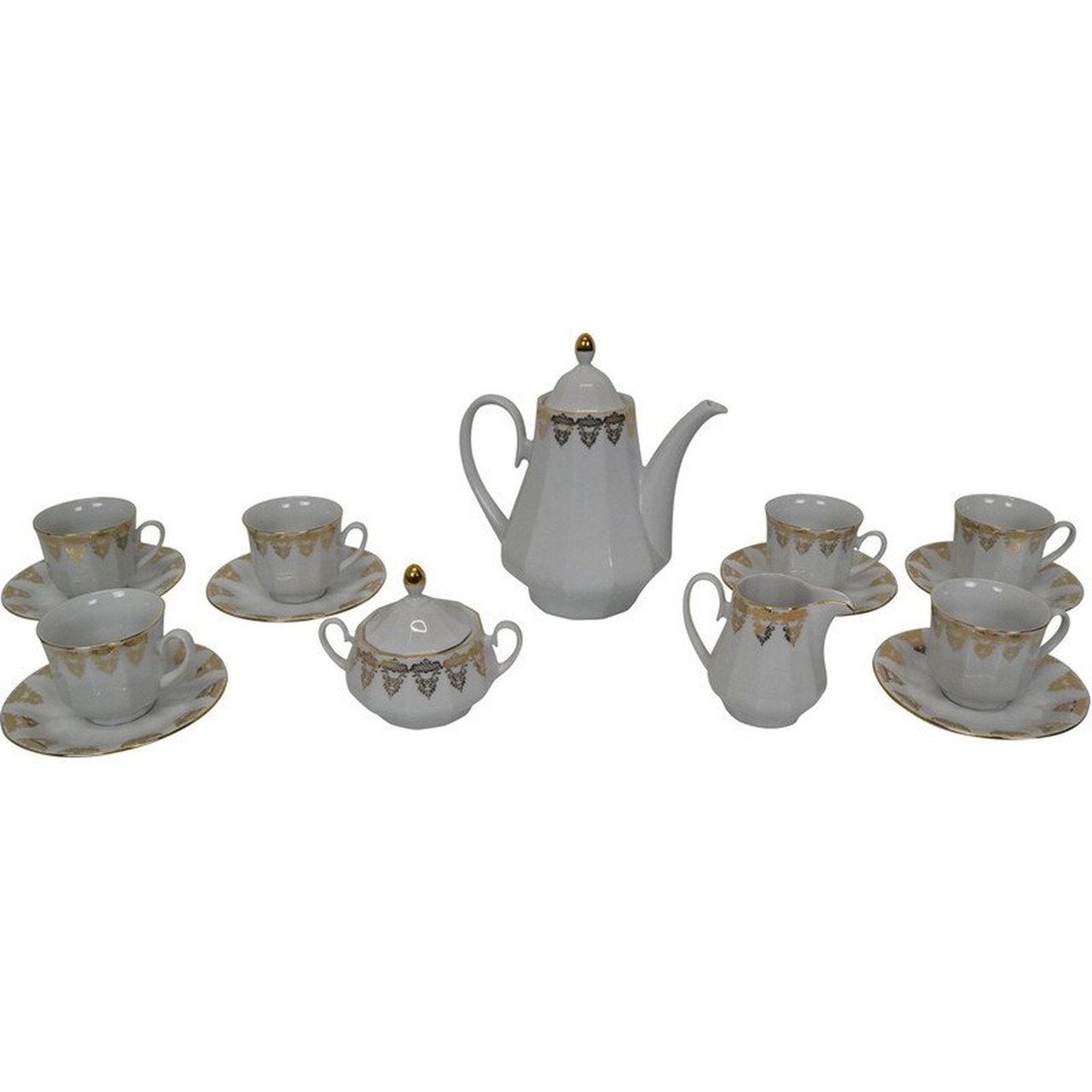Set of vintage porcelain tea set by company Epiag D.F., Czechoslovakia ...