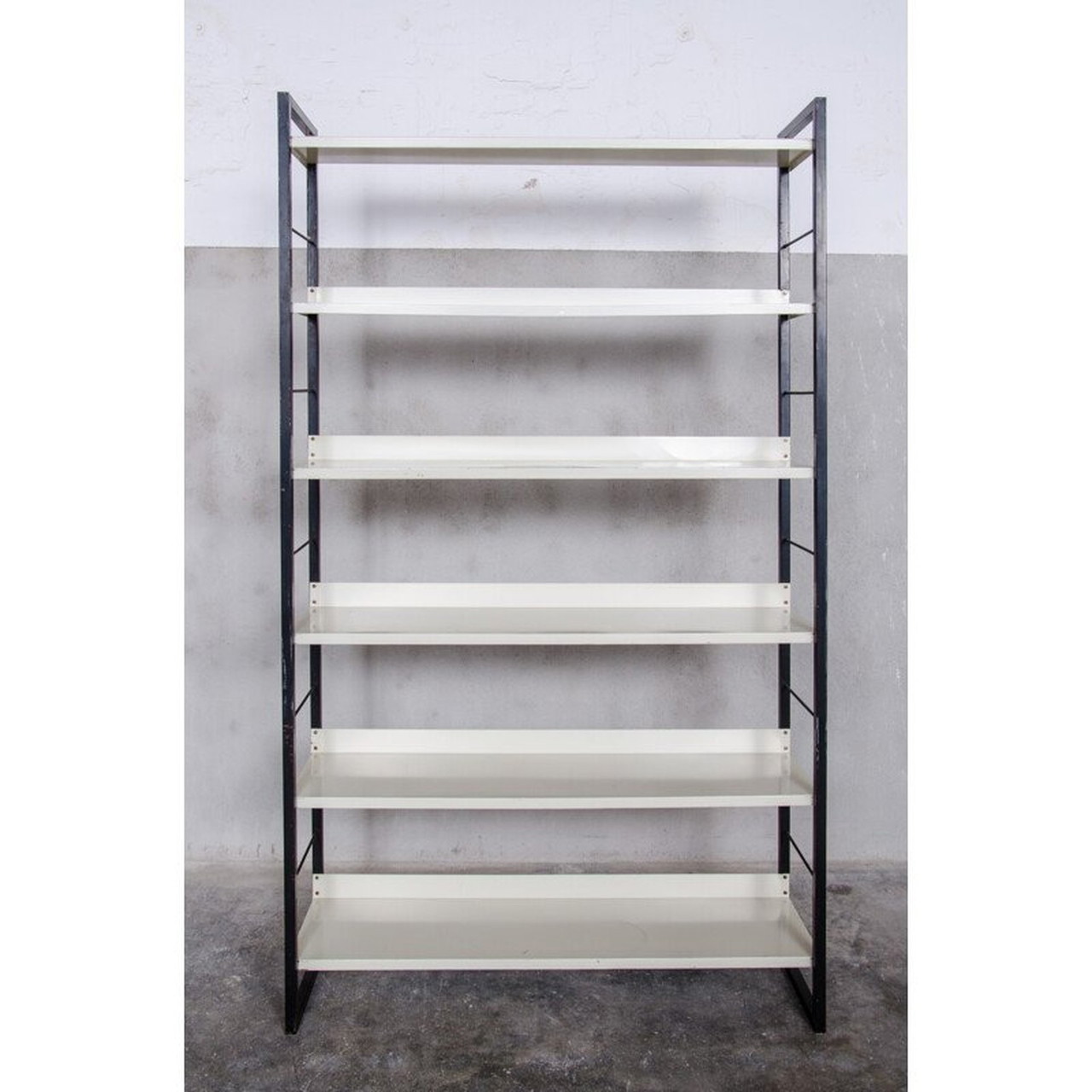 Large Metal Bookcase by A.D. Dekker for Tomado - 1960s | €595 | Whoppah