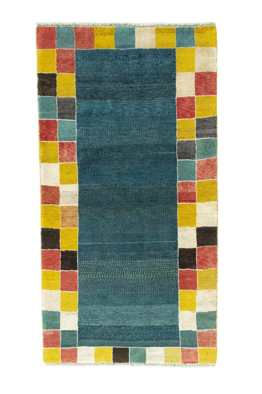 Hand-knotted Gabbeh nomadic rug - 200 X 107 Cm | €550 | Whoppah
