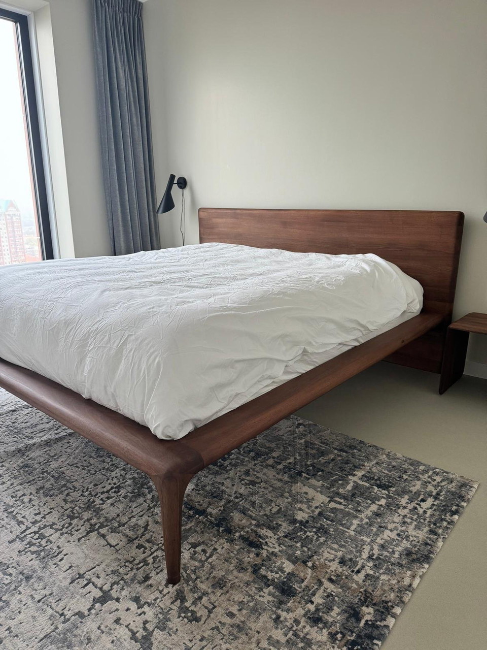 Artisan Latus Oiled Walnut Bed | €4,250 | Whoppah