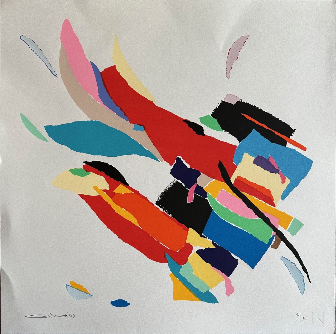 Screen print abstract | €45 | Whoppah