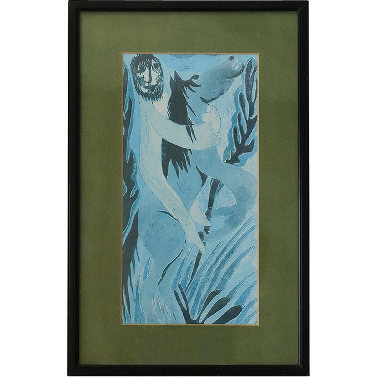 Vintage color lithograph painting | €215 | Whoppah