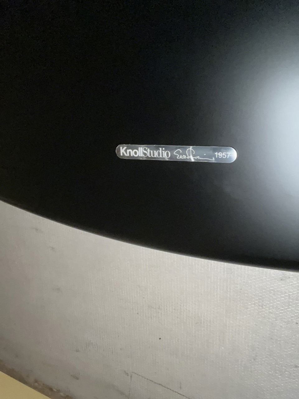 Clon Knoll International Saarinen Tulip Travertino Silver Special ...
