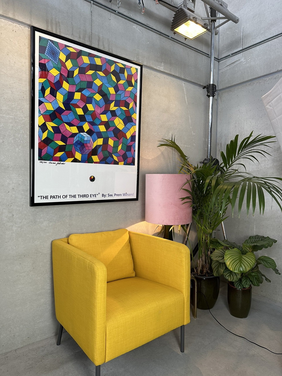 XL lithograph 'The path of the third eye' by Winand | €360 | Whoppah