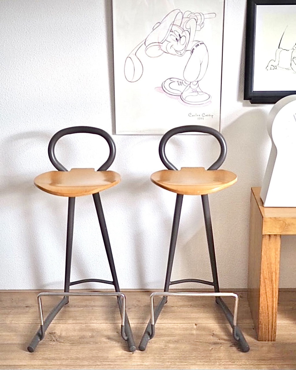 2x Vintage design barkrukken | €80 | Whoppah