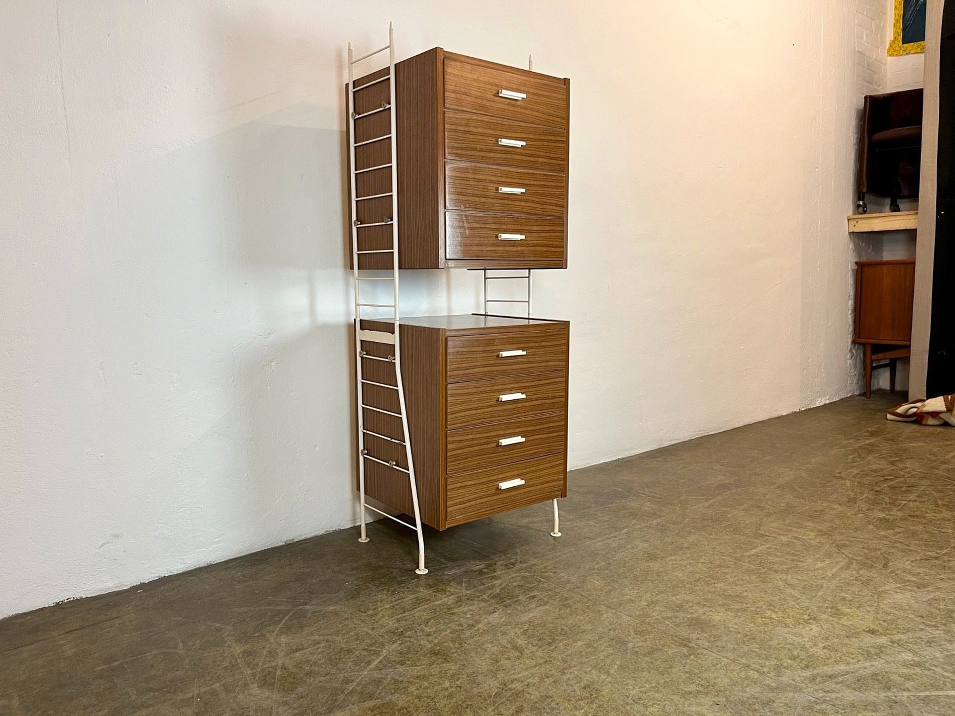 Standing shelf Babette System GDR wall shelf Vintage midcentury | € 270 ...