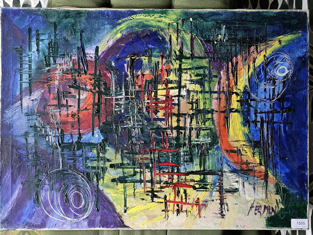 Herman van Valen painting | €90 | Whoppah