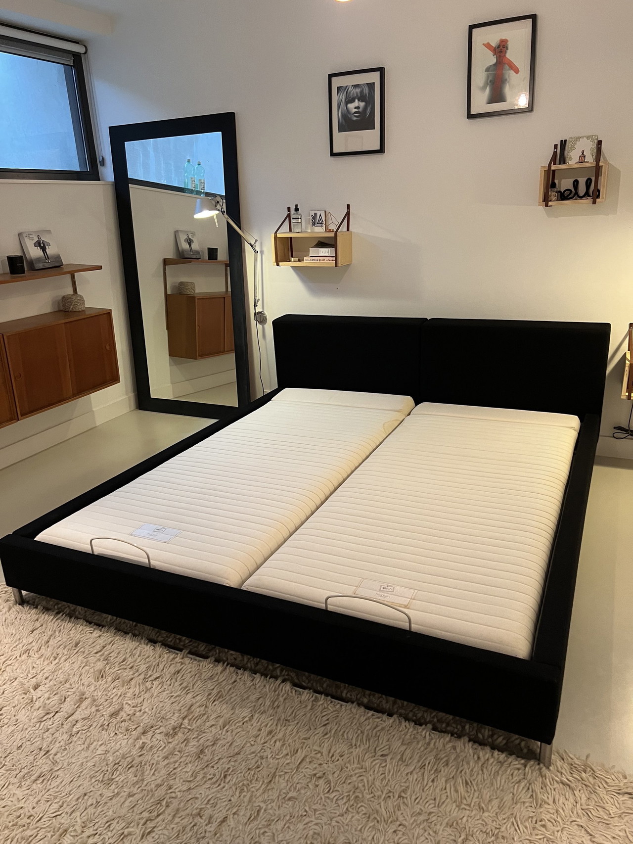 Treca Bed conversion Eastborn with 2 electrically adjustable bed bases ...