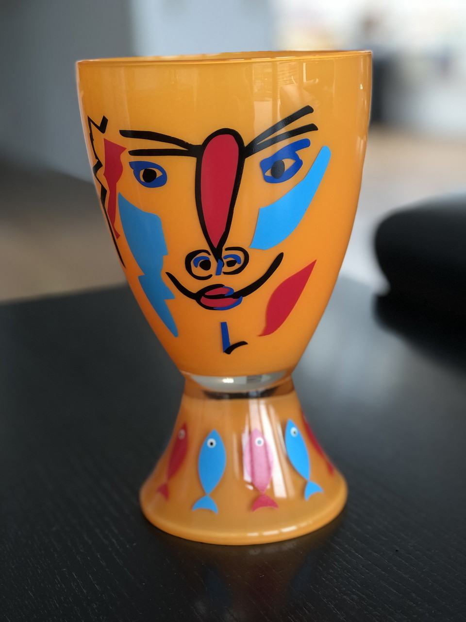 Ambrogio Pozzi Glass vase "Vis A Vis" | €15 | Whoppah