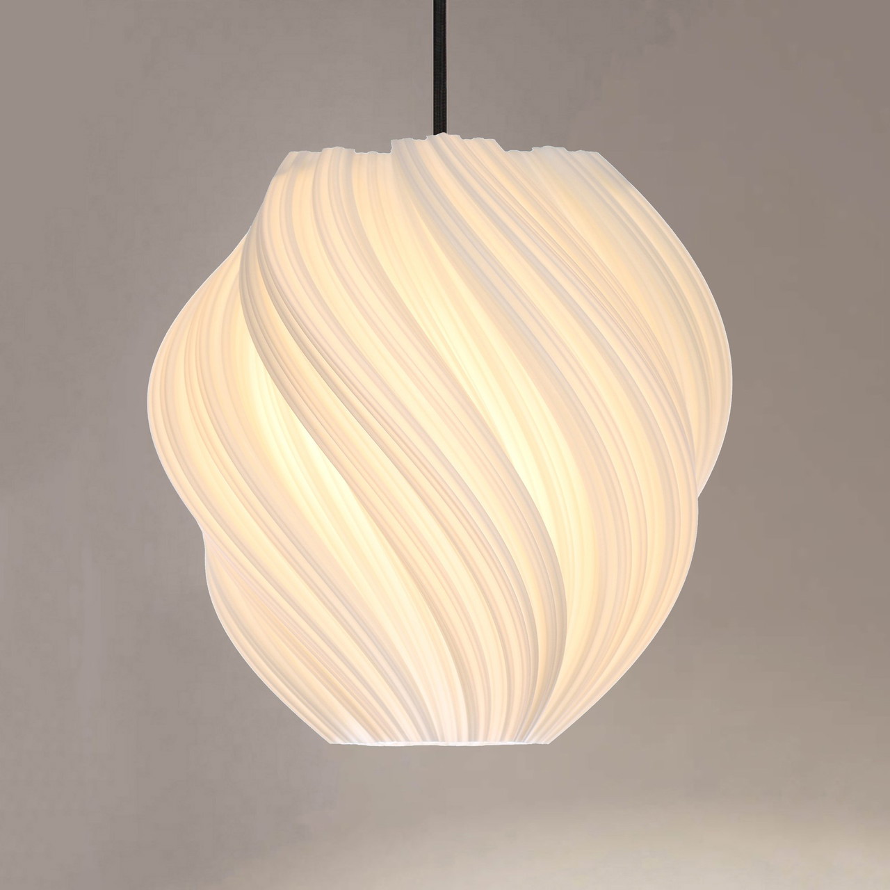 Swiss Design Koch #2 Clockwise Pendant light Black | €169 | Whoppah