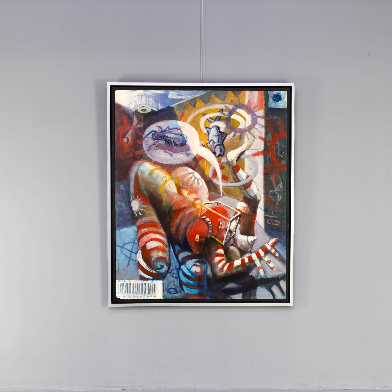 Dessin abstrait sur la tête de Marcus van Soest | €980 | Whoppah