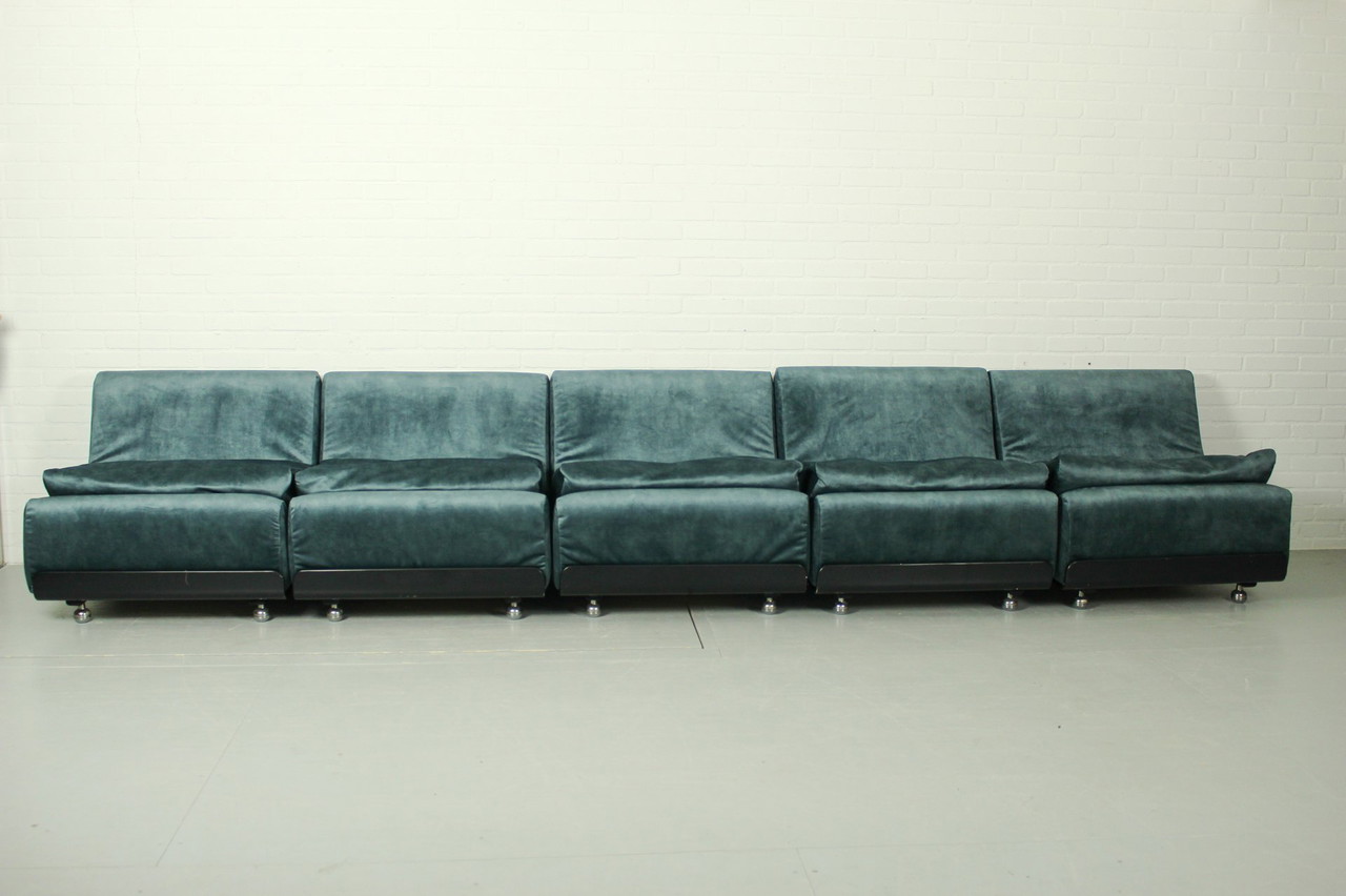 Six-part Lounge Sofa Set Orbis designed by Luigi Colani for COR, 1969 ...