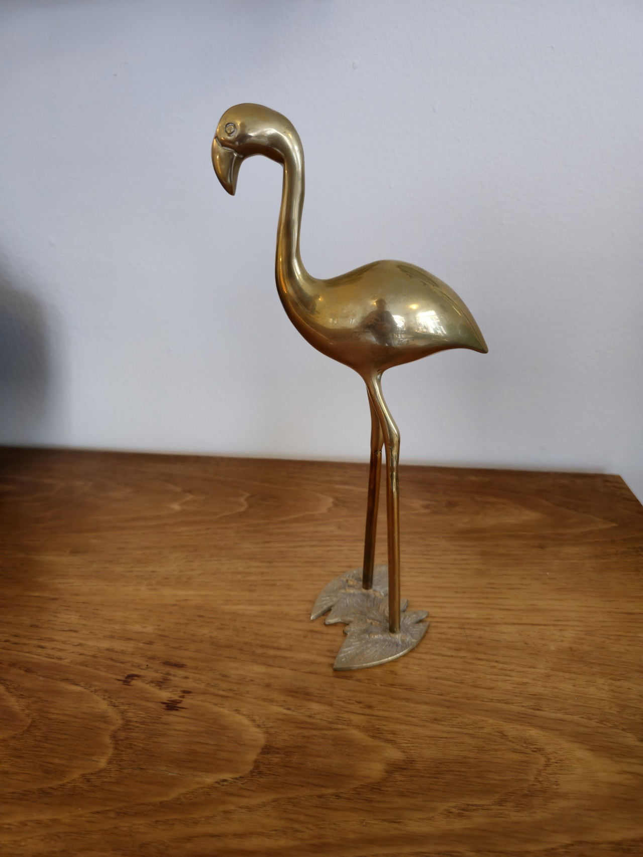 Messing Vintage Flamingo Bird Birds Yellow Copper | €55 | Whoppah