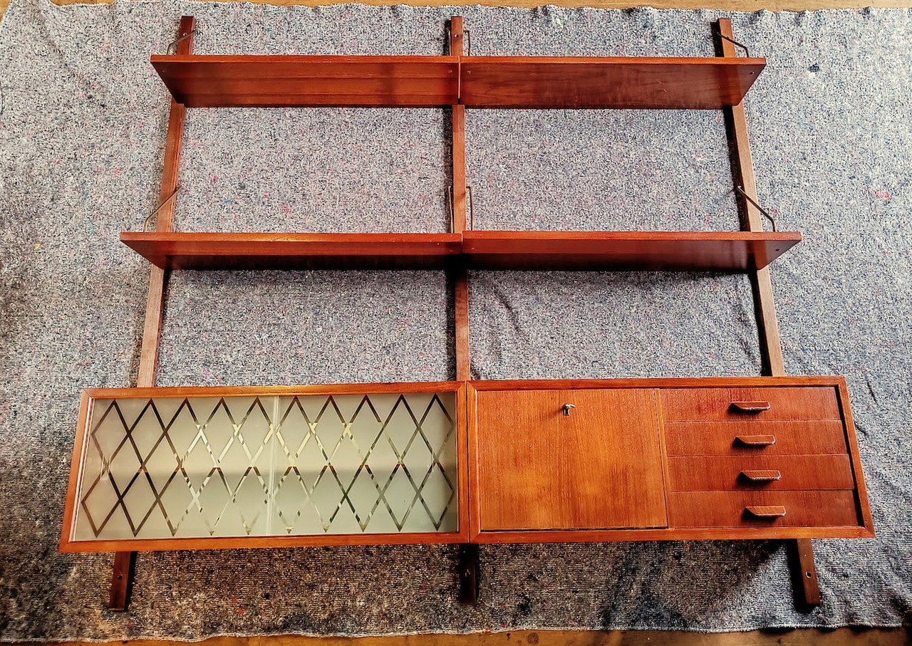 Vintage Wall System Teak Finnish Design | €1,075 | Whoppah