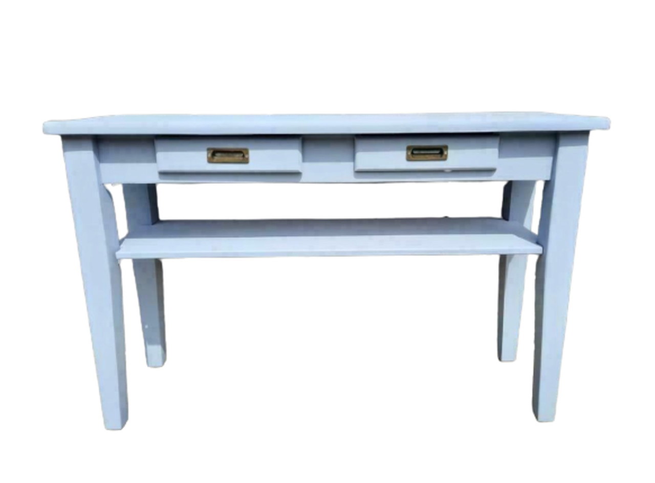 Beautiful side table in blue | €95 | Whoppah