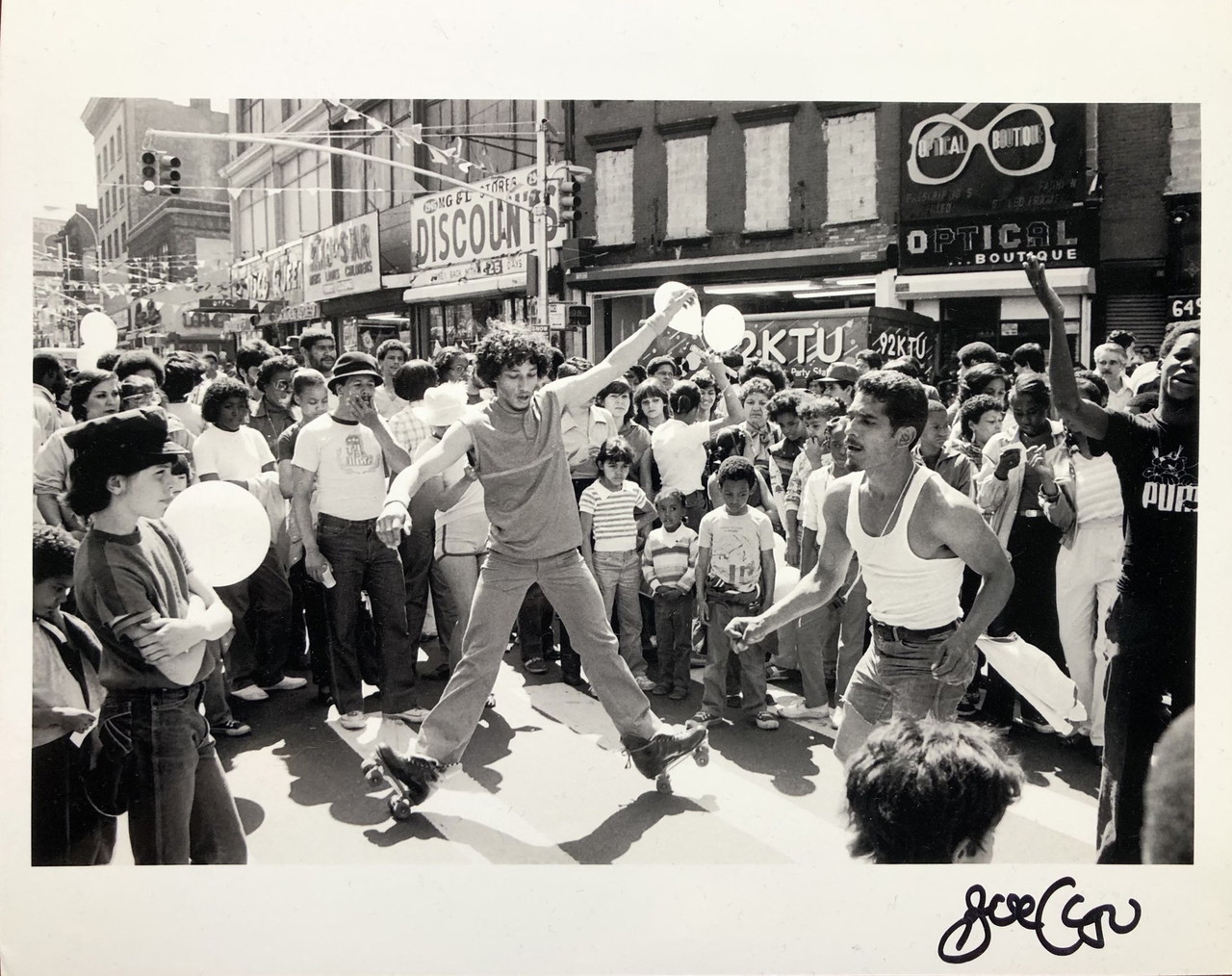Joe Conzo Jr The Hub 1982 Digital Reprint Signed €140 Whoppah