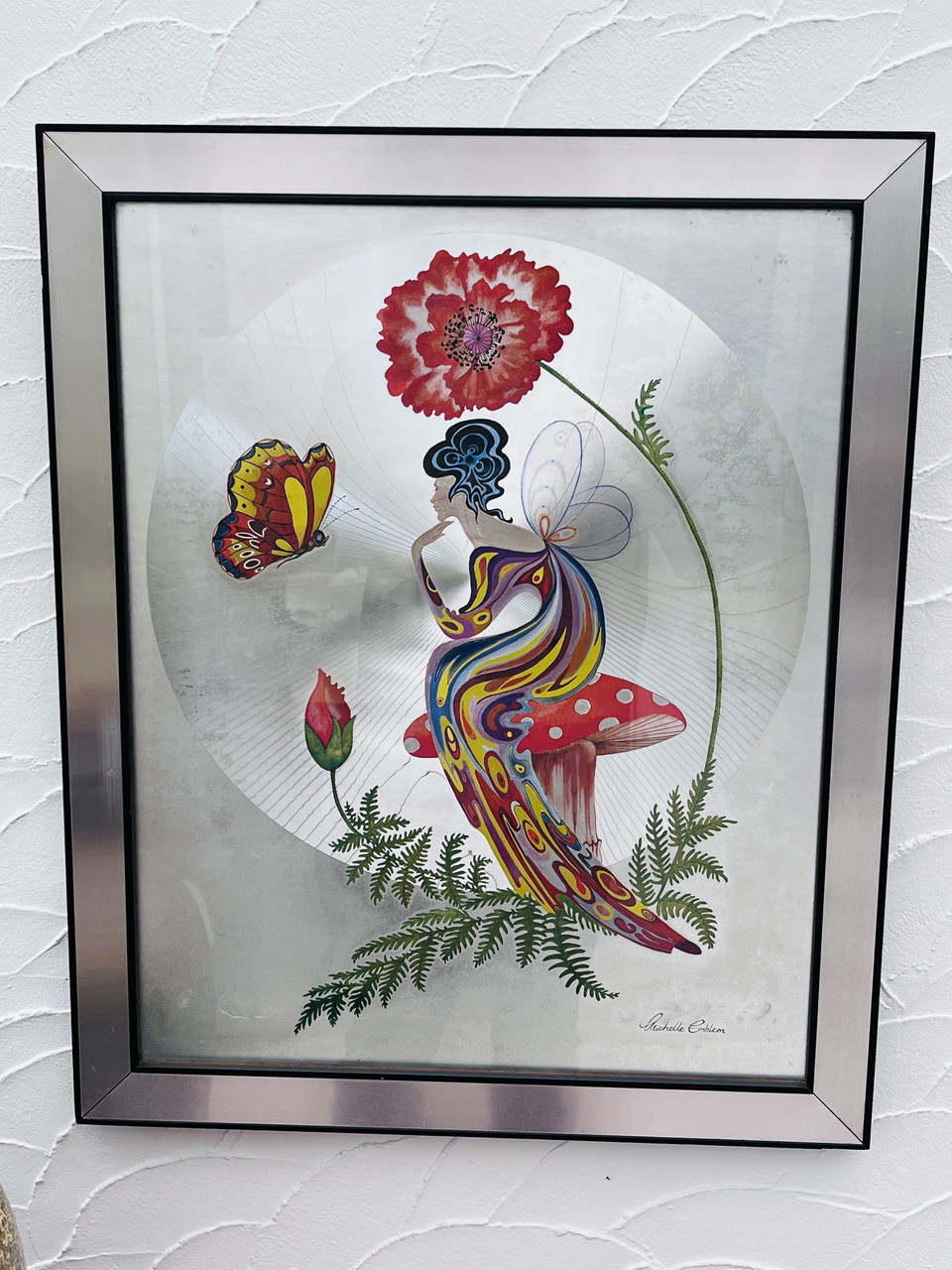 Tableau De Michel Emblem " Nymphe Coquelicot" | €149 | Whoppah