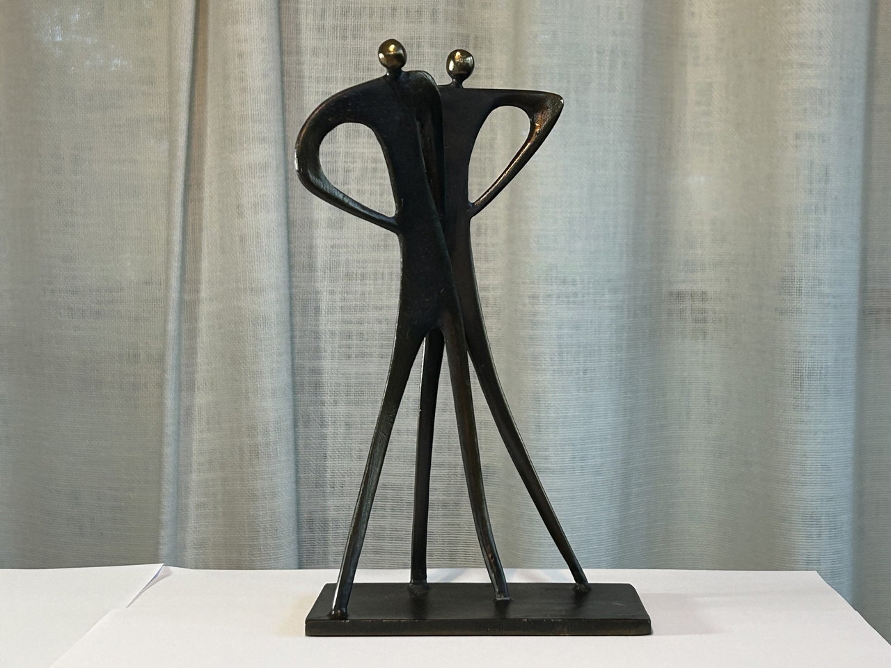 Corry Ammerlaan - Une poignée de main ferme - Sculpture en bronze ...