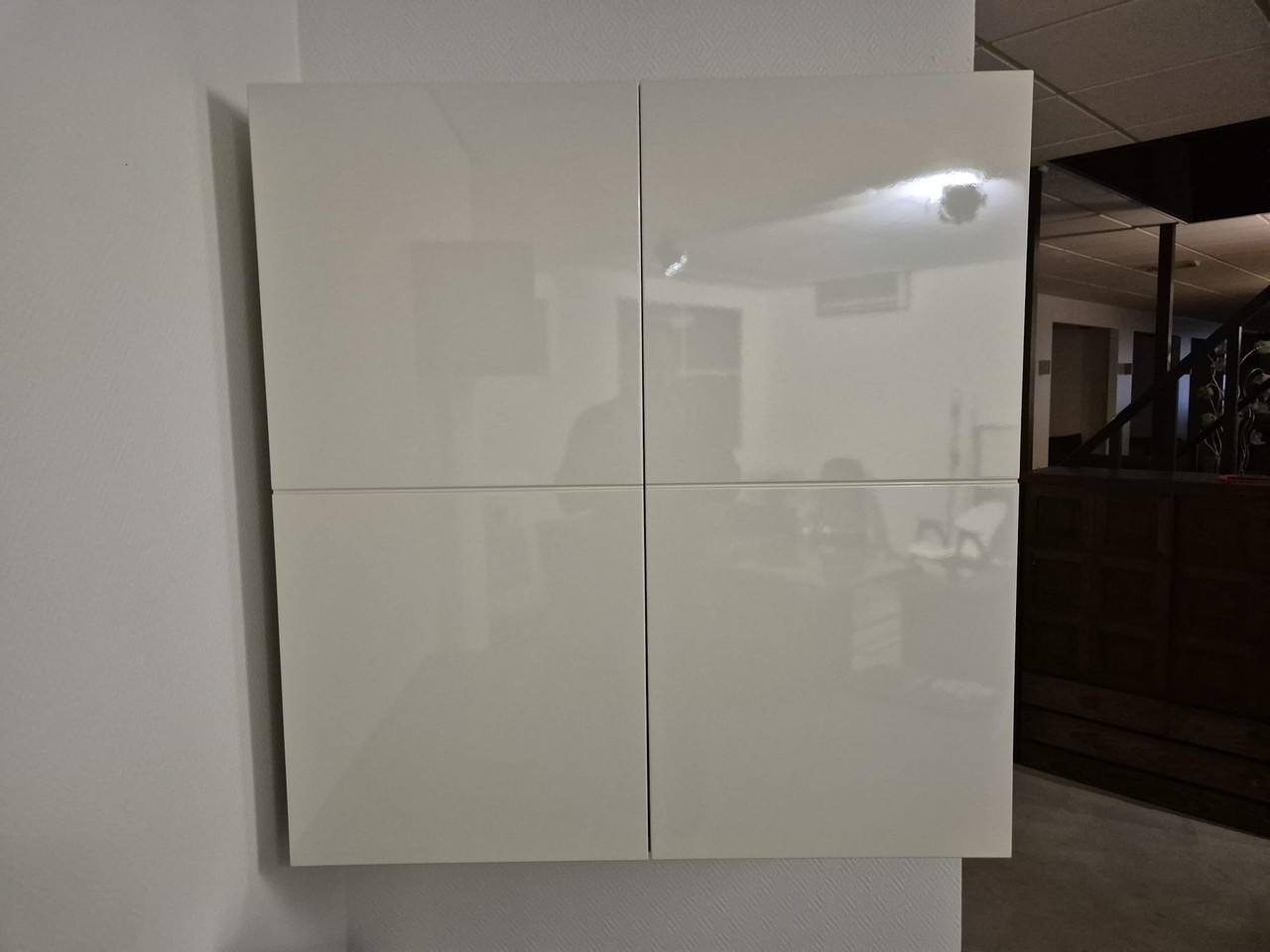 Hulsta Lilac - Meuble haut - Blanc - High gloss - Design | €595 | Whoppah