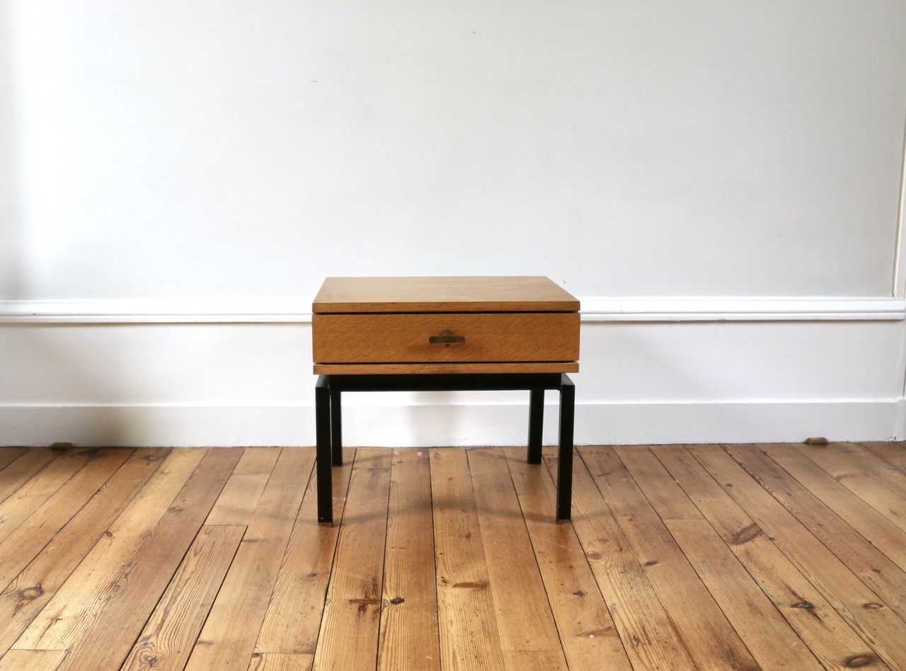 Table Chevet Vintage Moderniste Marcel Gascoin 1960 | €270 | Whoppah