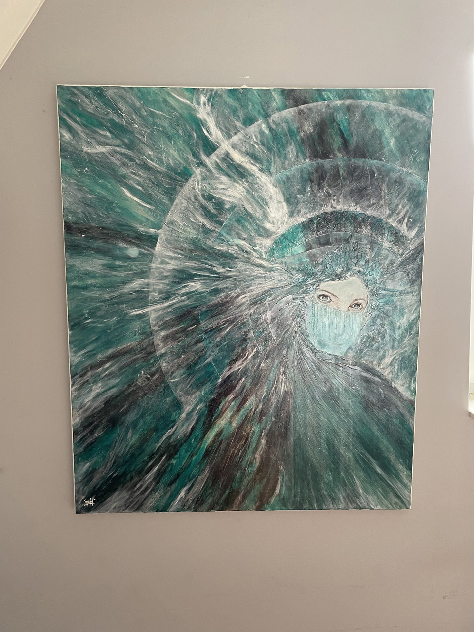 Tableau du célèbre peintre de Deventer, Mahof | €125 | Whoppah