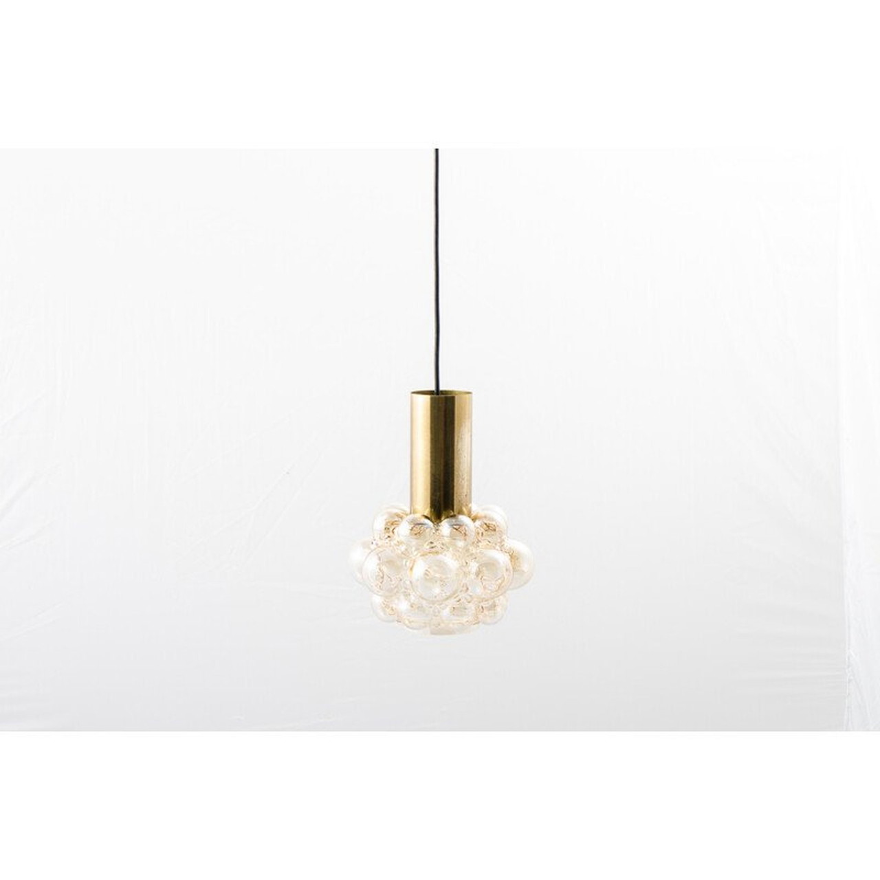 Plafonnier en verre bullé limbourgeois, Helena TYNELLE et Heinrich ...