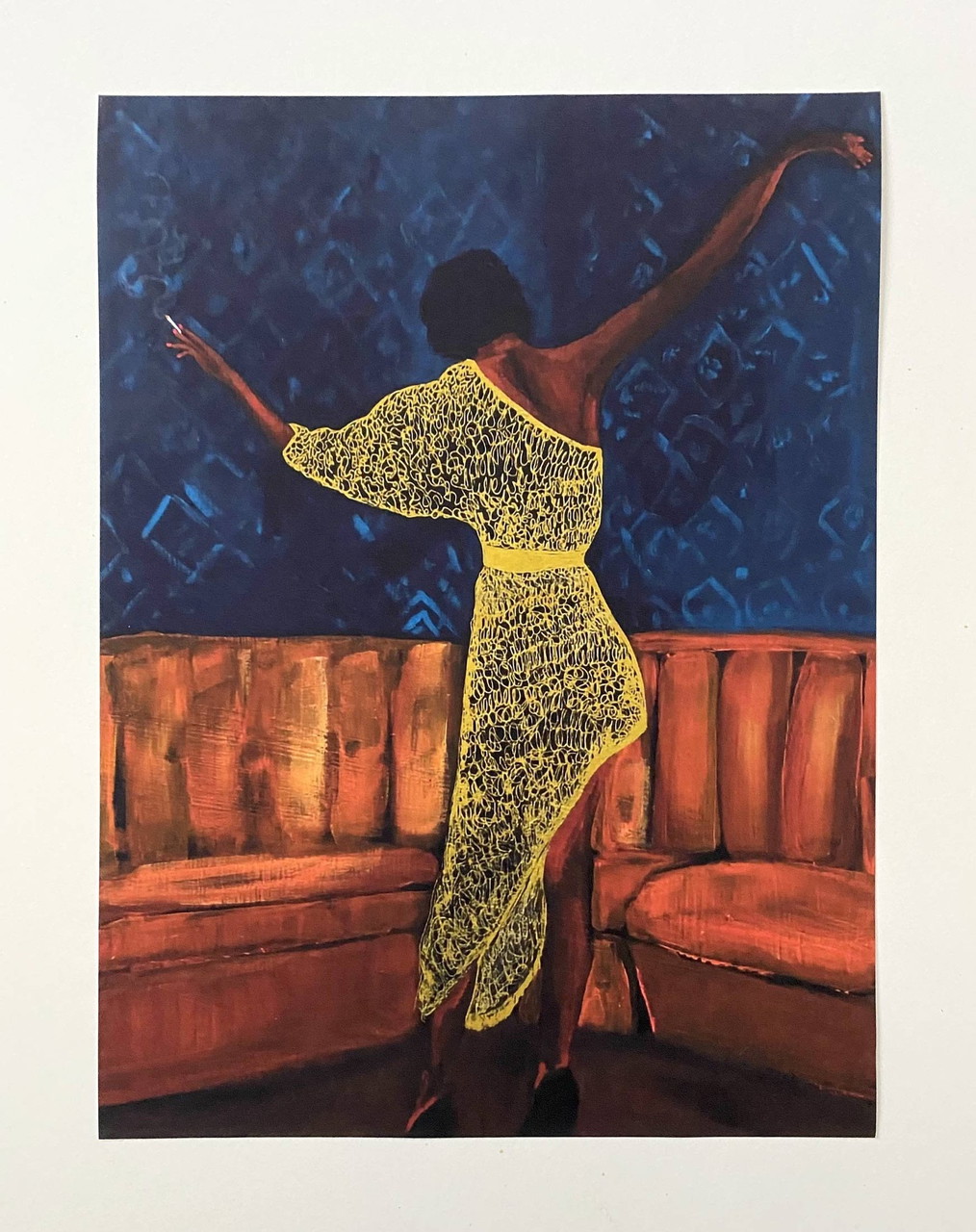 Danielle Mckinney "Saw My Shadow" Impression par Juxtapoz Mag | €150 ...