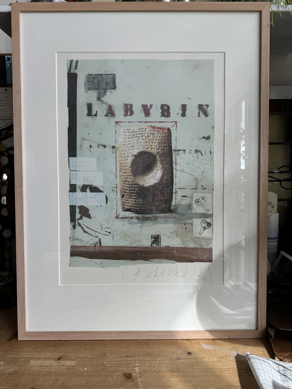 Labyrinthe _ Gerti Bierenbroodspot sérigraphie | €110 | Whoppah