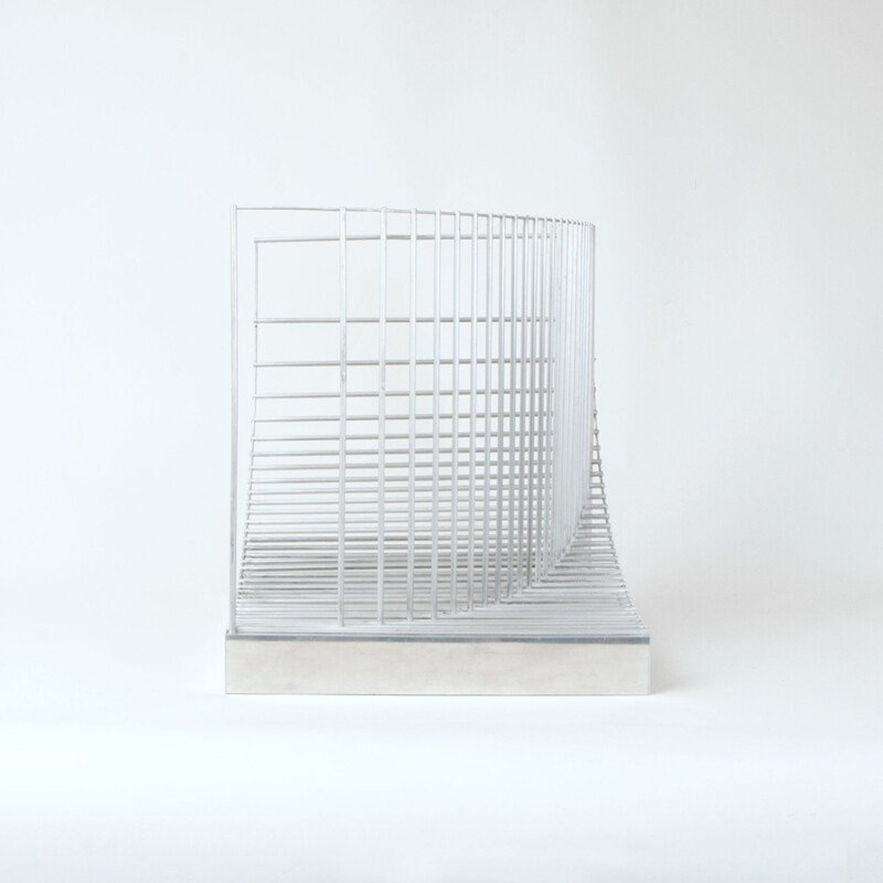 Construction vintage d'une sculpture en aluminium par Bertil Herlov ...