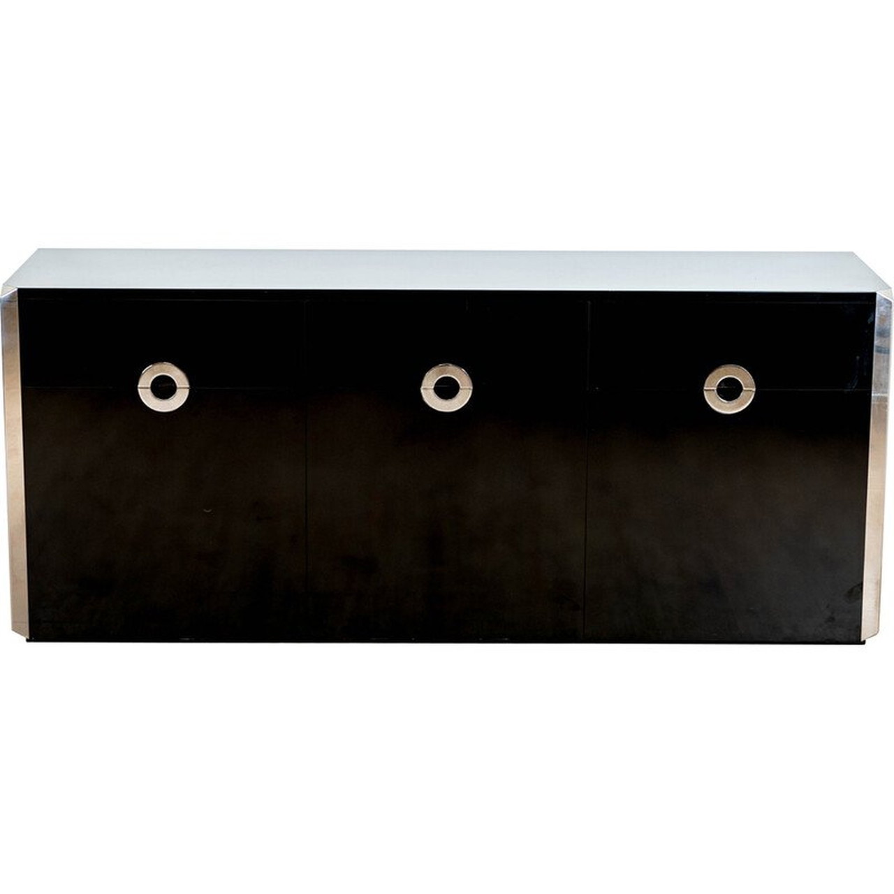 Buffet vintage en mélamine noire par Mario Sabot, Italie 1970 | €4,200 ...