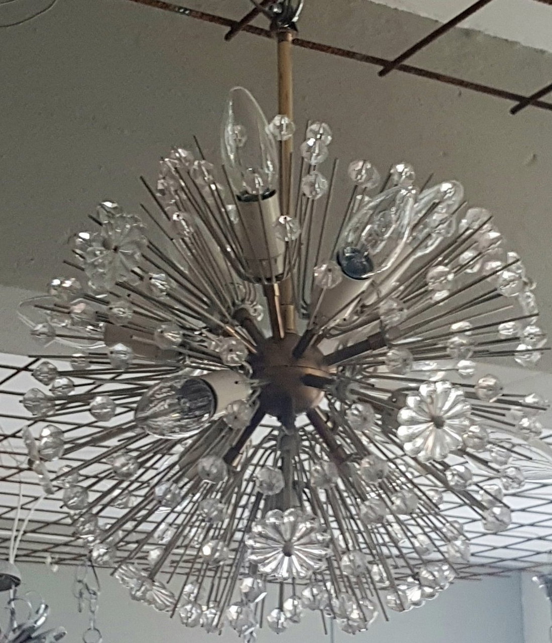 Plafonnier Snowball par Emil Steijnar pour Rupert Nikoll, 1960S | €980 | Whoppah