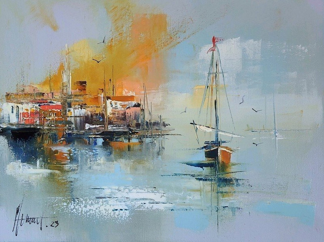 Alfred Aniol "Côte italienne" | €85 | Whoppah