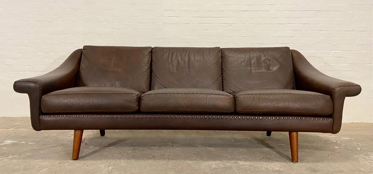 Vintage Danish Mid Century Retro Aage Christiansen (Matador) Sofa en ...