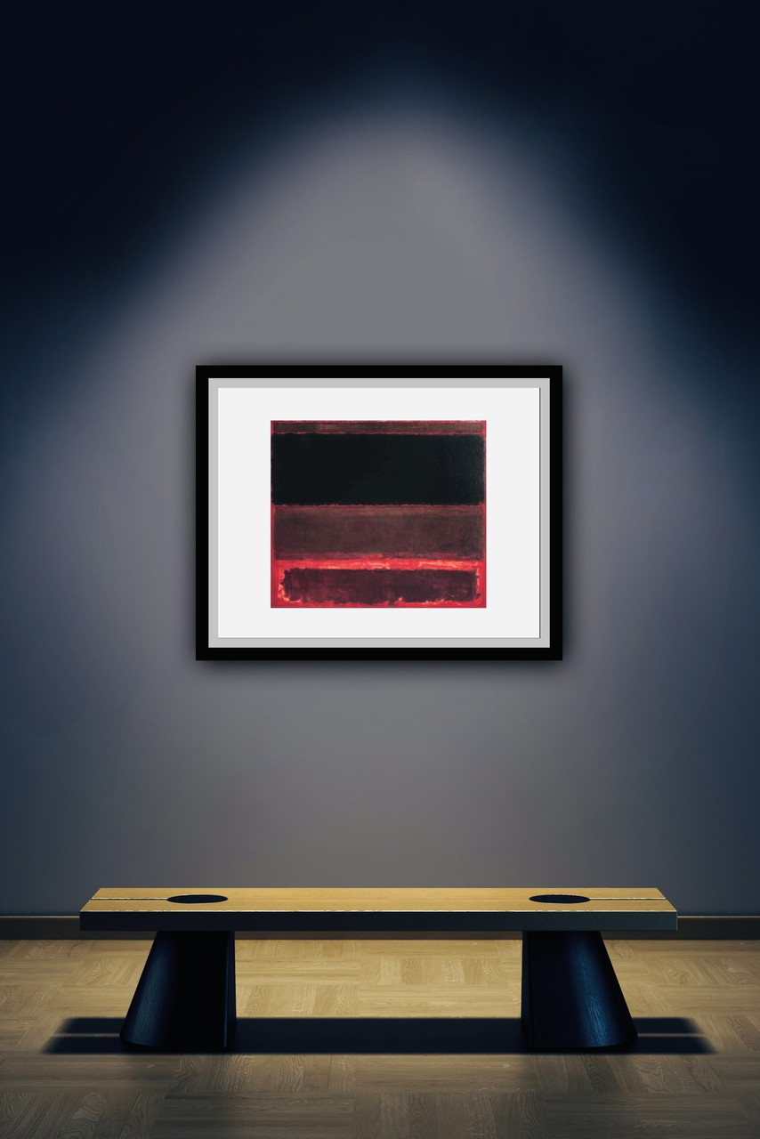 Mark Rothko: "Vier Dunkle in Rot, 1958". | €59 | Whoppah