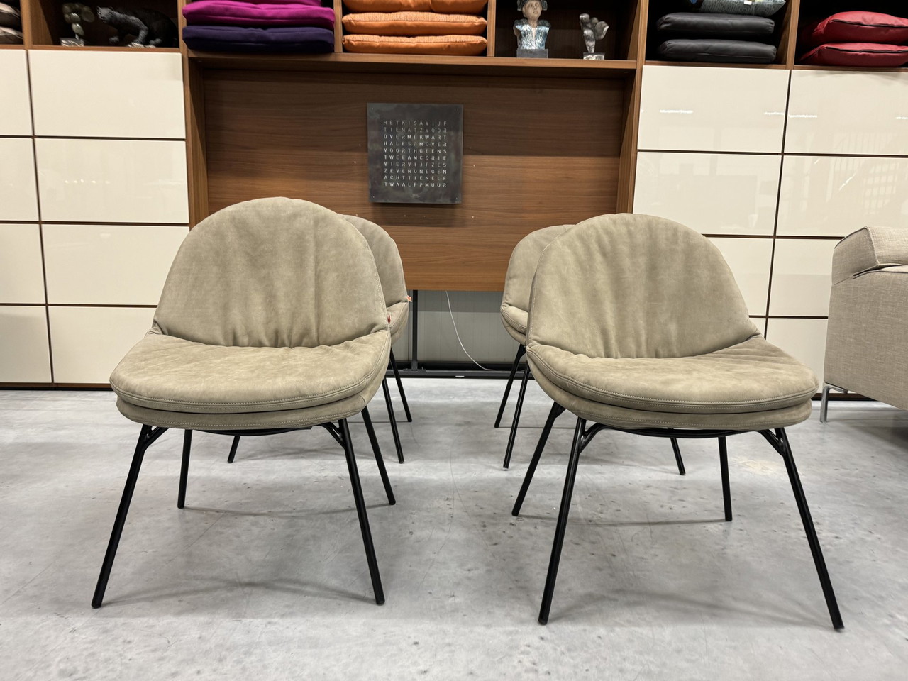 4 jess Design Curtis Esszimmerstühle Aurula Leder | €2,000 | Whoppah