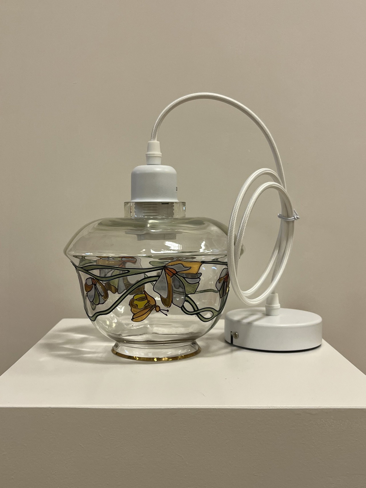 Erstaunlich Lampe Mit Schmetterlingen Ebenbild