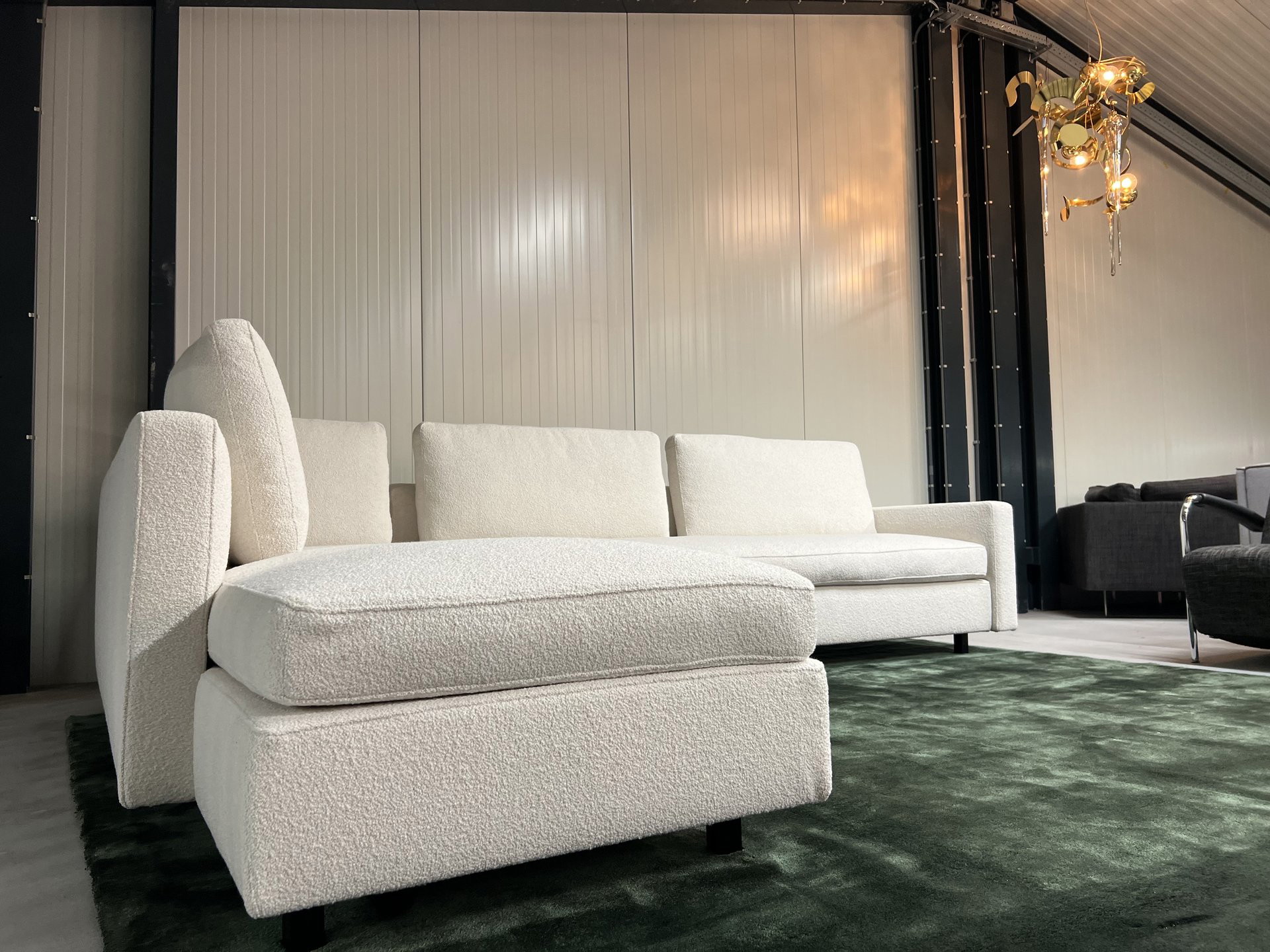 Molinari Metropolitan Ecksofa Orsetto Bianco Stoff | € 5,450 | Whoppah