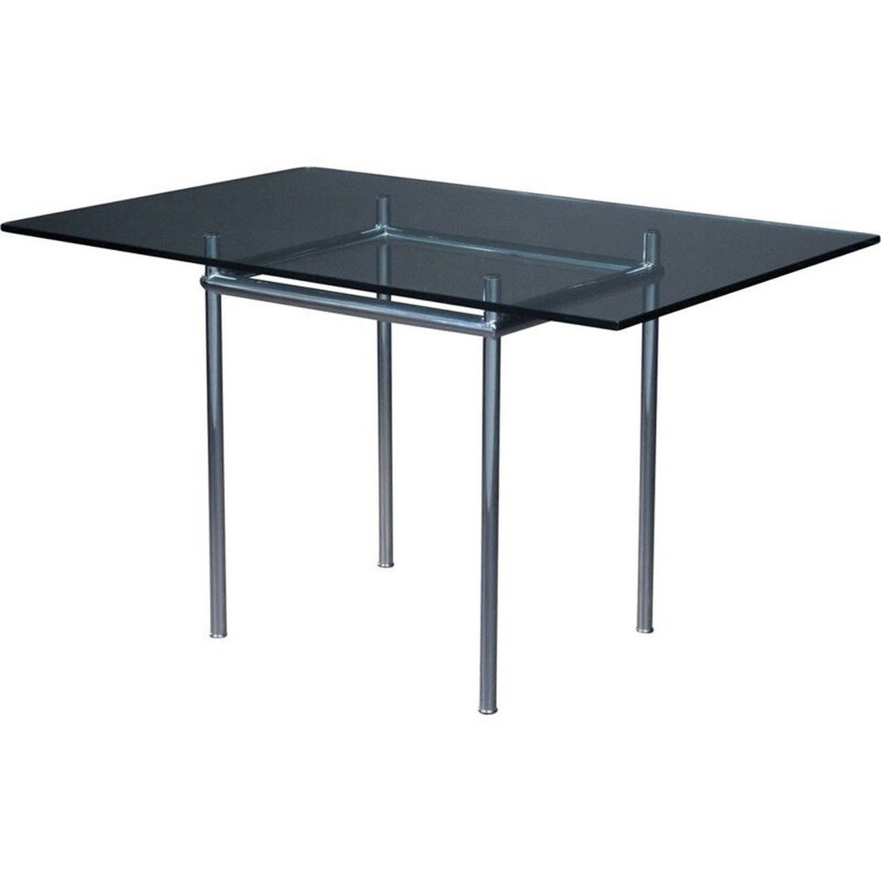 Alter Esstisch mit Glasplatte Modell LC12 von Le Corbusier für Cassina ...