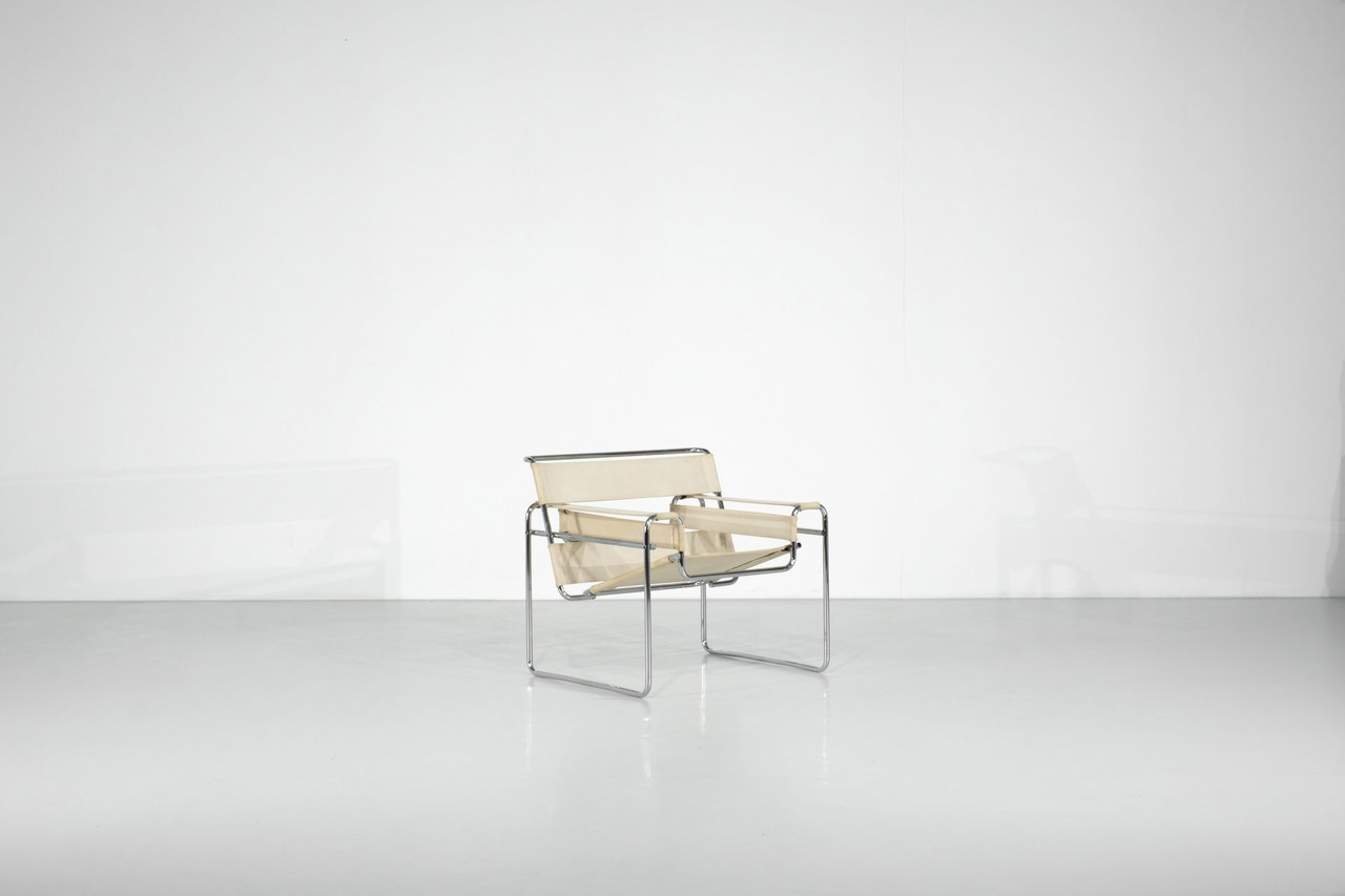Sessel "B3 Wassily" Stoff Von Marcel Breuer Für Gavina, 1925s. | €1,750 ...