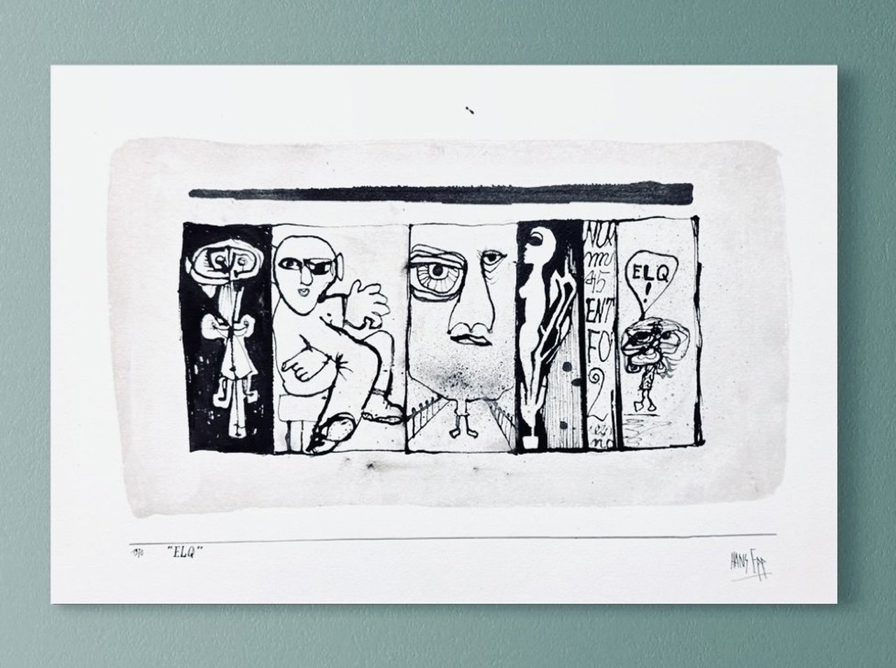 Hans Epp / 1970 / Wunderschöne Qualitätszeichnung | €67 | Whoppah