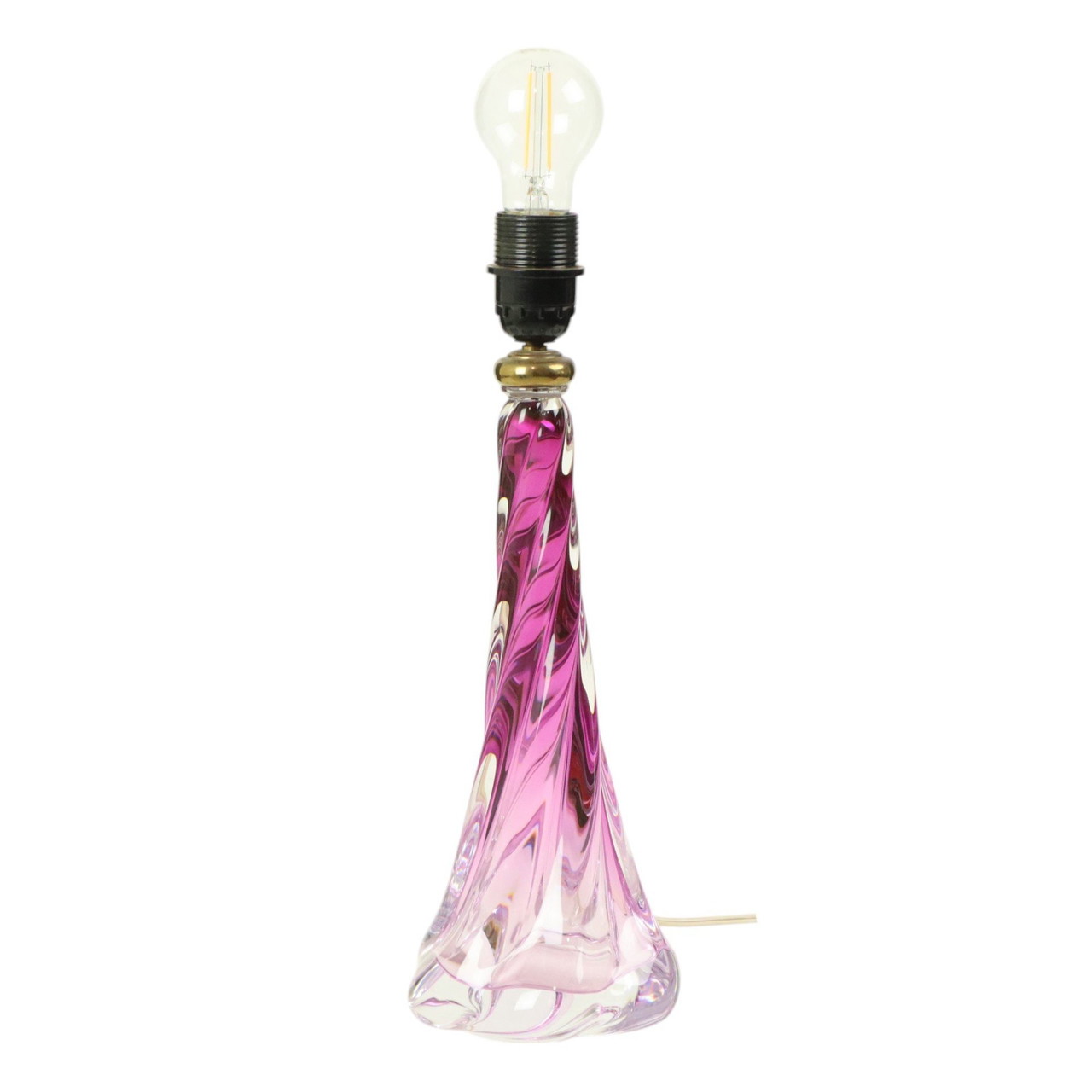 Lila Tischlampe Val Saint Lambert | €225 | Whoppah