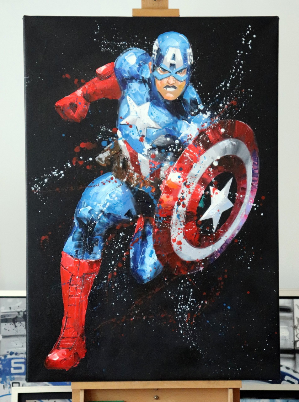 Frenchman Art (1972) Captain America Marvel Adventures | €650 | Whoppah