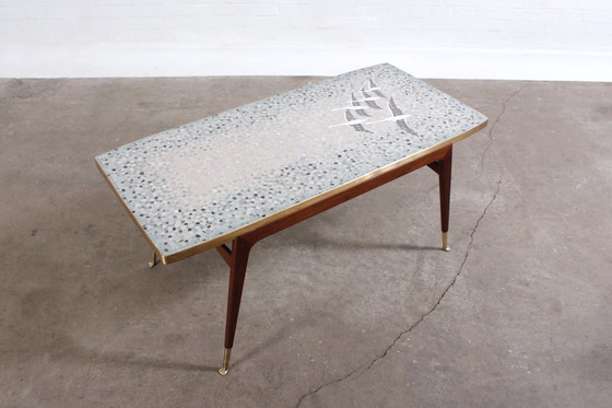 Mid century modern coffee table vintage store