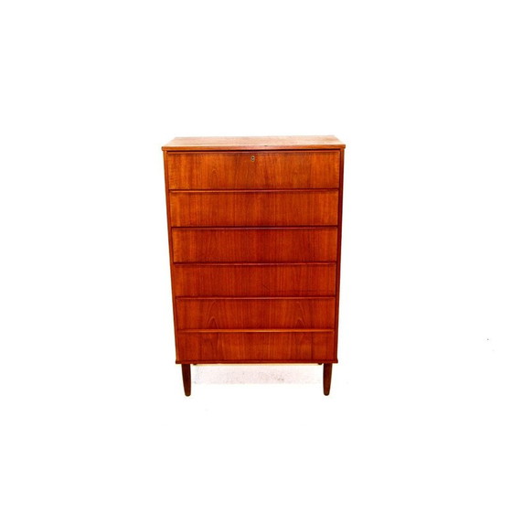 Vintage teak chest of drawers Denmark 1960 1 260 Whoppah