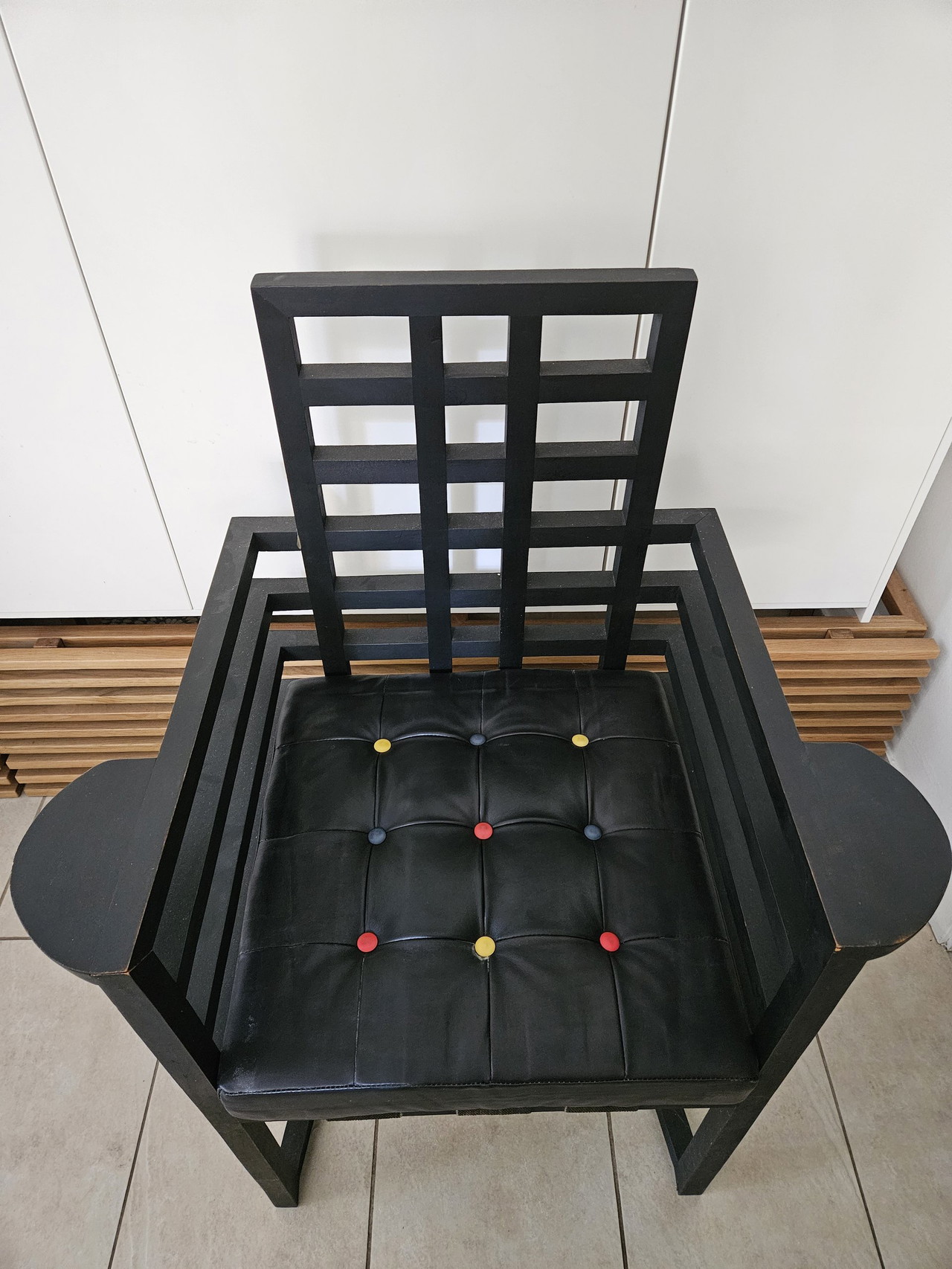 Chair made of store