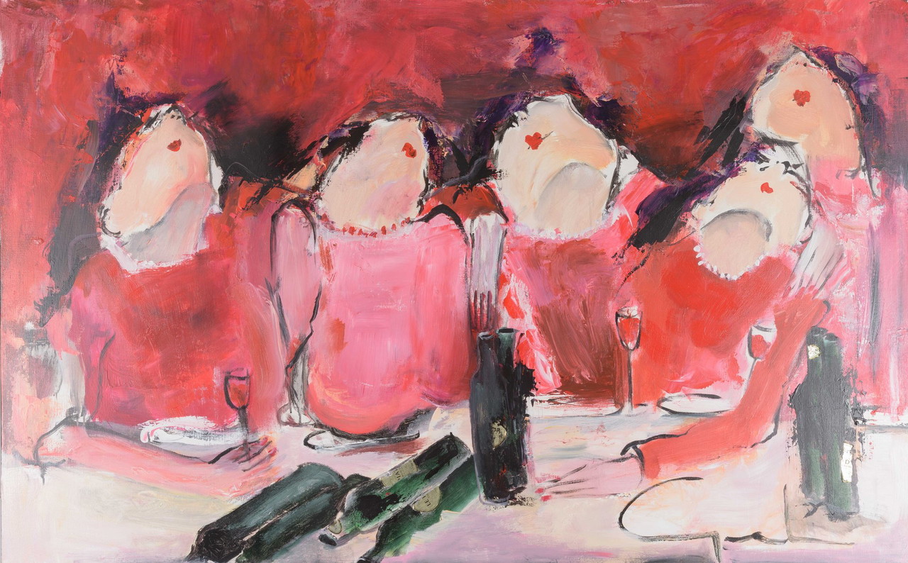 Gerdine Duijsens (1951) - Unterwegs mit den Damen | €1,500 | Whoppah